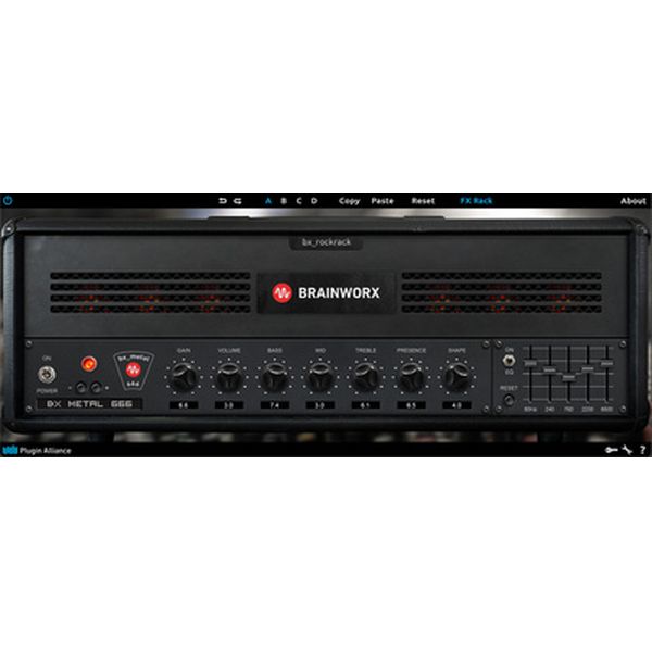 Brainworx : bx_rockrack V3 : Logiciels pour Studio - LOGICIELS MUSIQUE ...