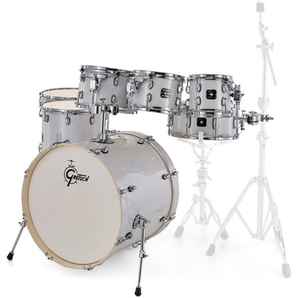 Gretsch Drums : Energy White Pearl 7pcs Set : Acoustic Drums (Drum Set ...