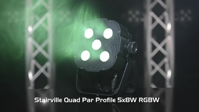 Stairville Quad Par Profile 5x8W RGBW 25° – Thomann Suomi