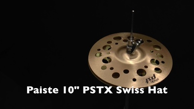 Paiste 10" PSTX Swiss Hats – Musikhaus Thomann